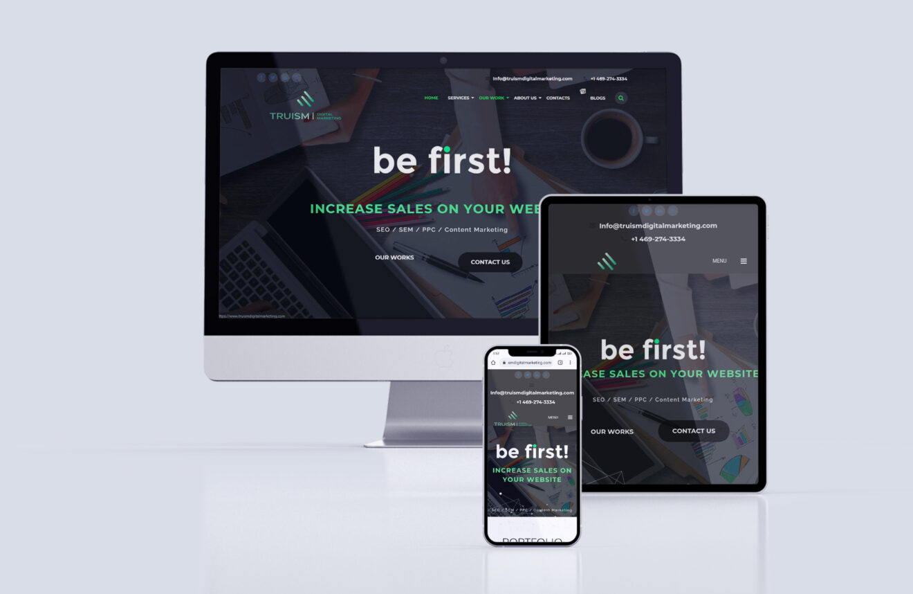 Best Web Design And Development - Truism Digital Marketing [2021]